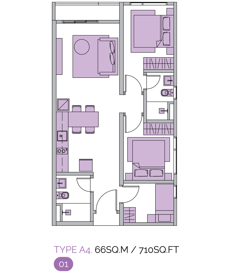 Floor Plan - Official MILLA Residence