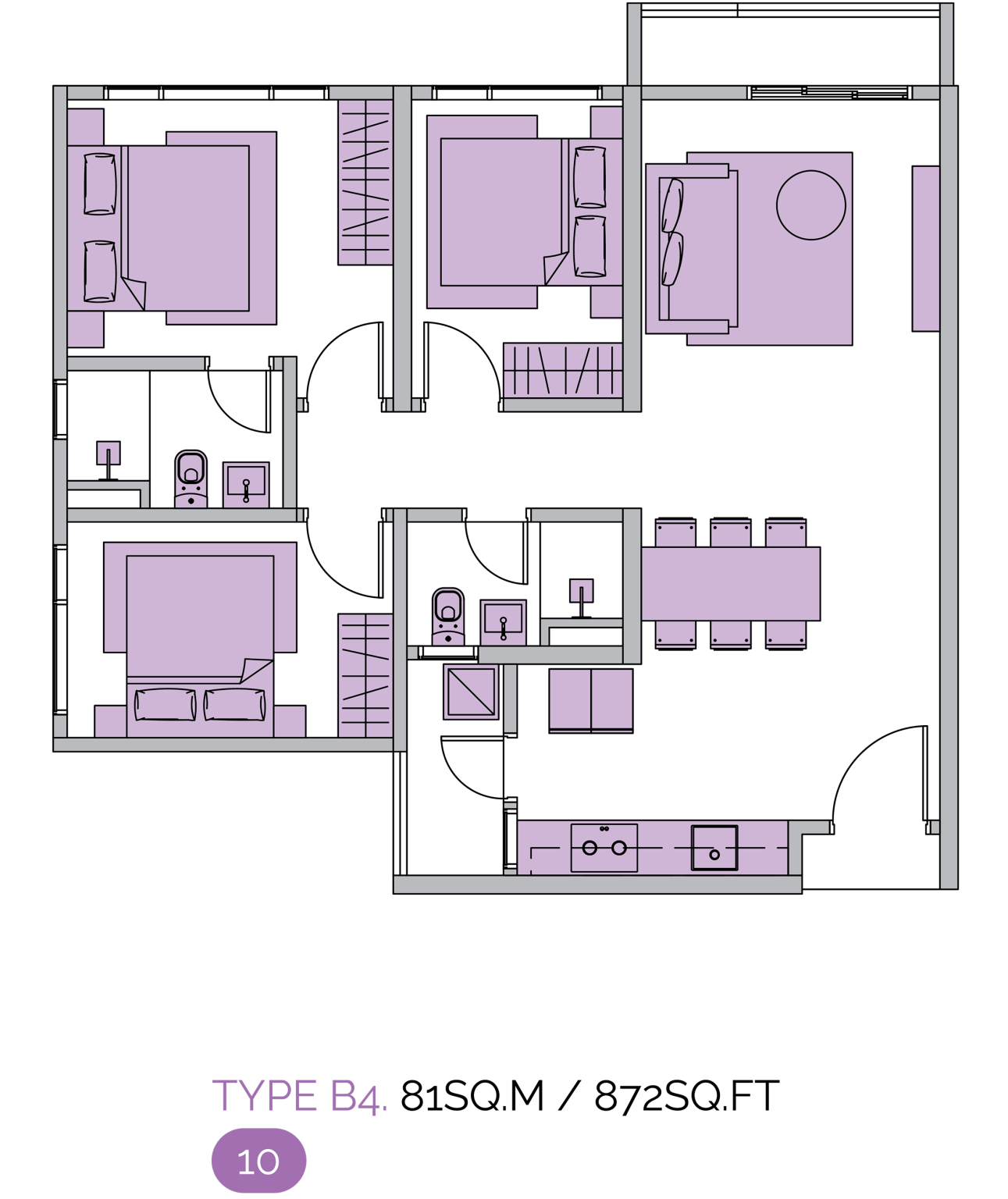 Floor Plan - Official MILLA Residence
