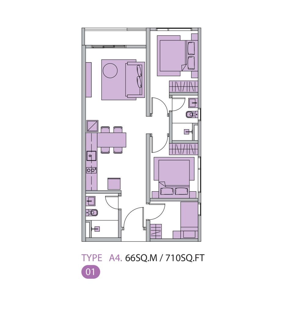 Floor Plan - Official MILLA Residence