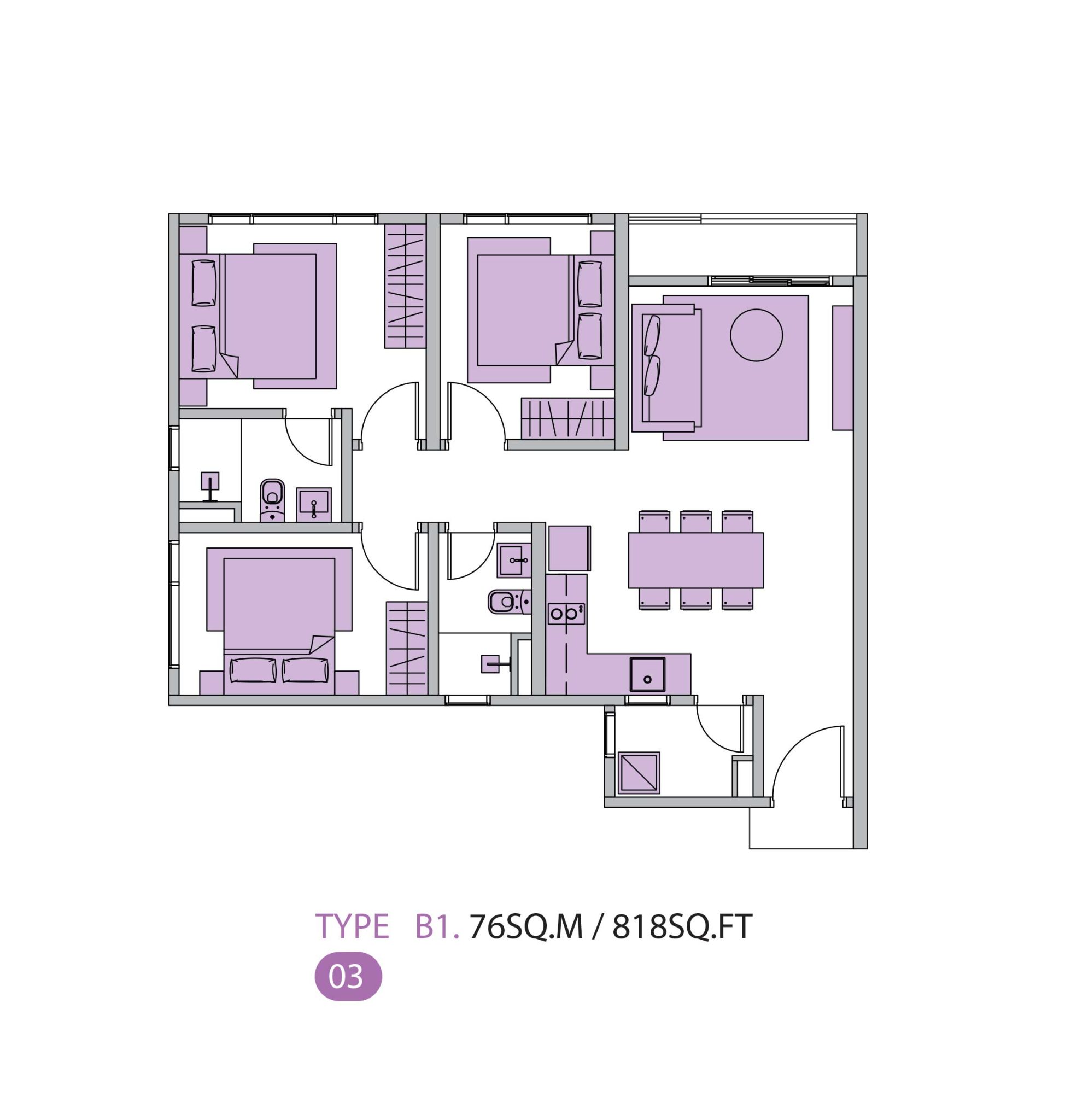 Floor Plan - Official MILLA Residence