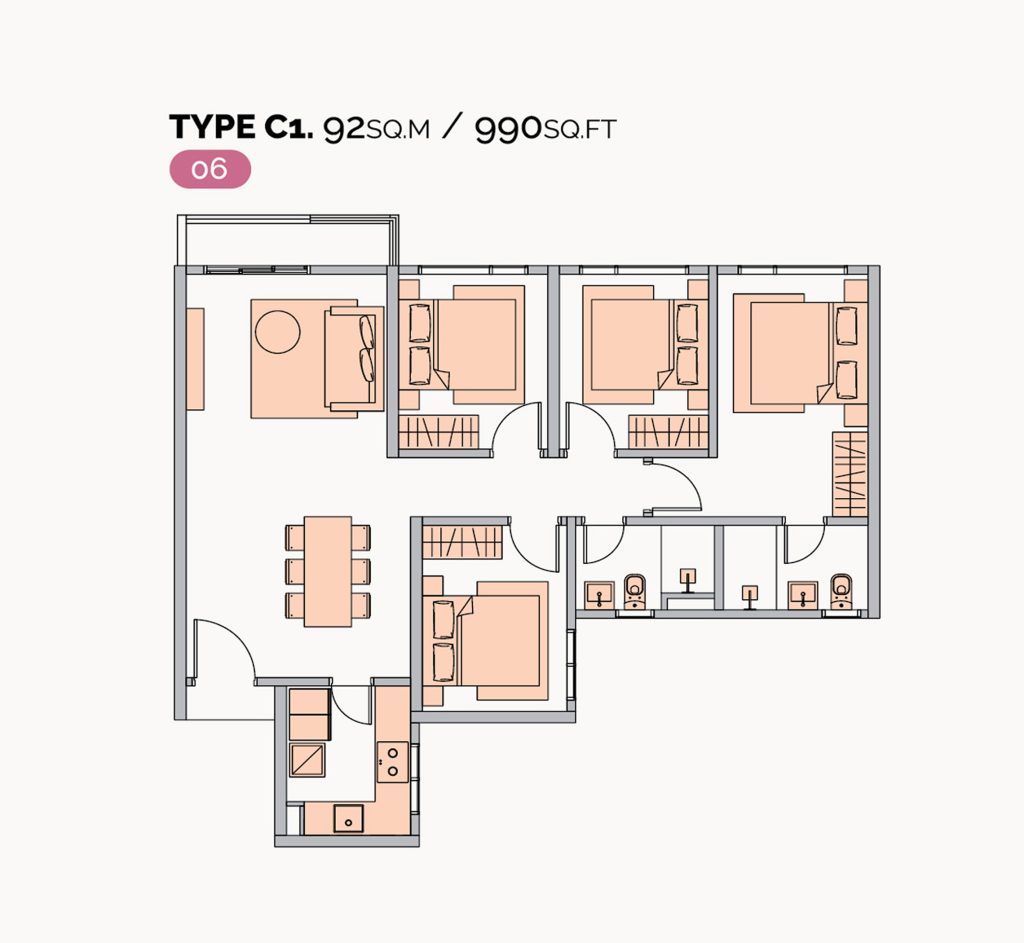Floor Plan - Official MILLA Residence