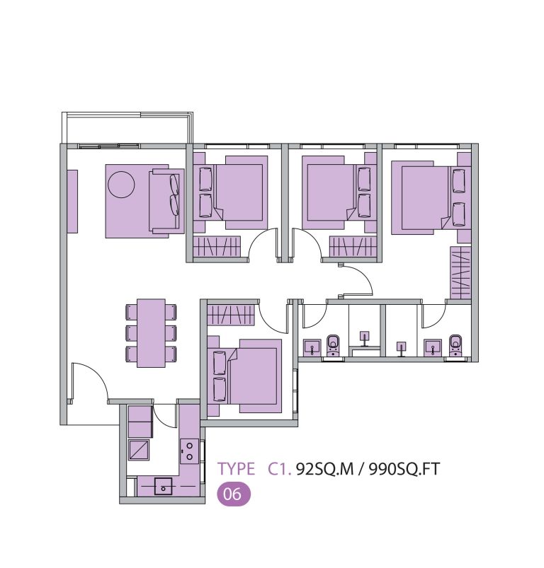 Floor Plan - Official MILLA Residence